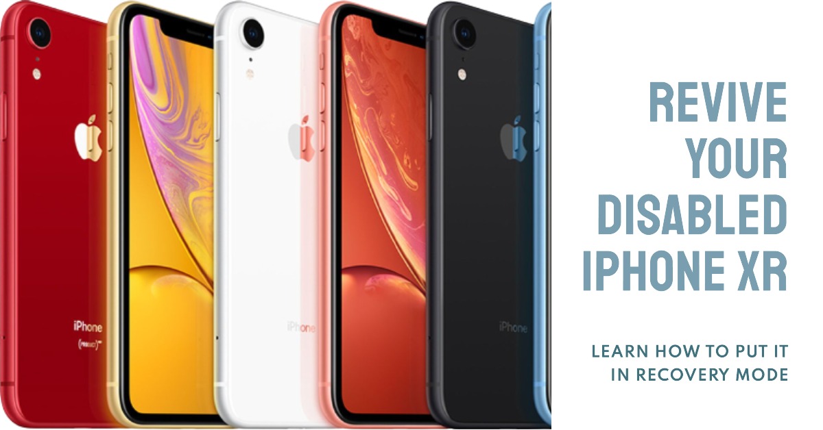 How to Put iPhone XR in Recovery Mode When Disabled - iKream