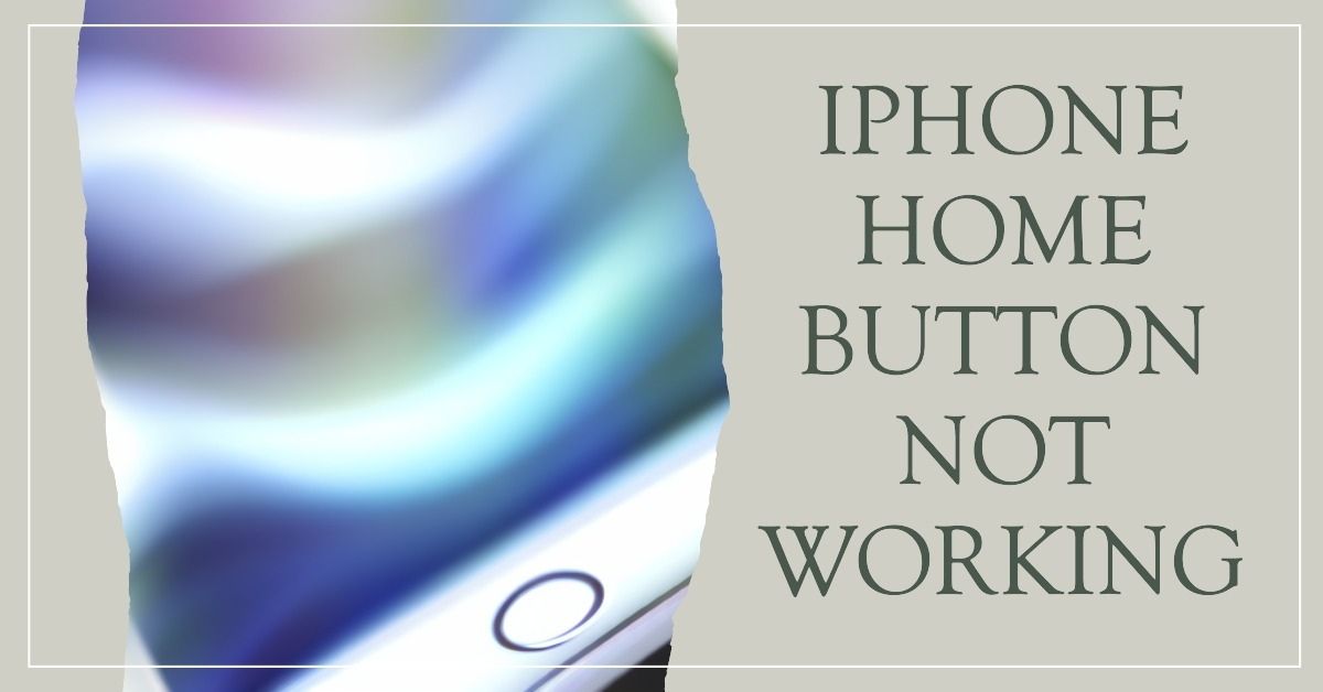 How to Fix iPhone SE Home Button Not Working - iKream
