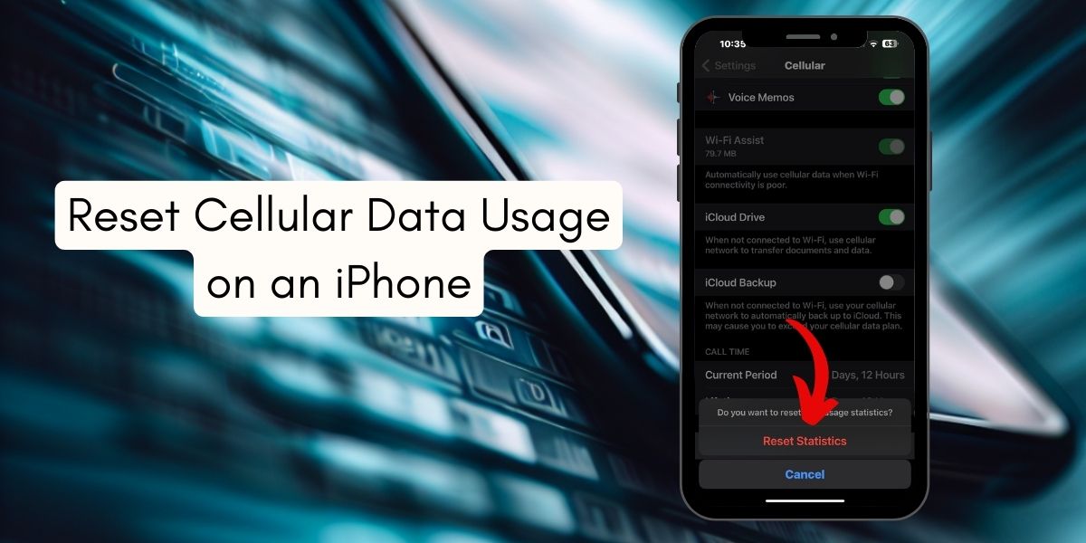 How to Reset Cellular Data Usage on an iPhone - iKream