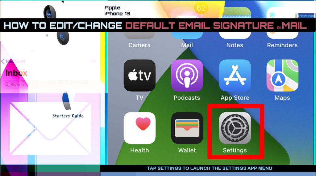 How To Change Default Email Signature On IPhone 13 Mail IKream