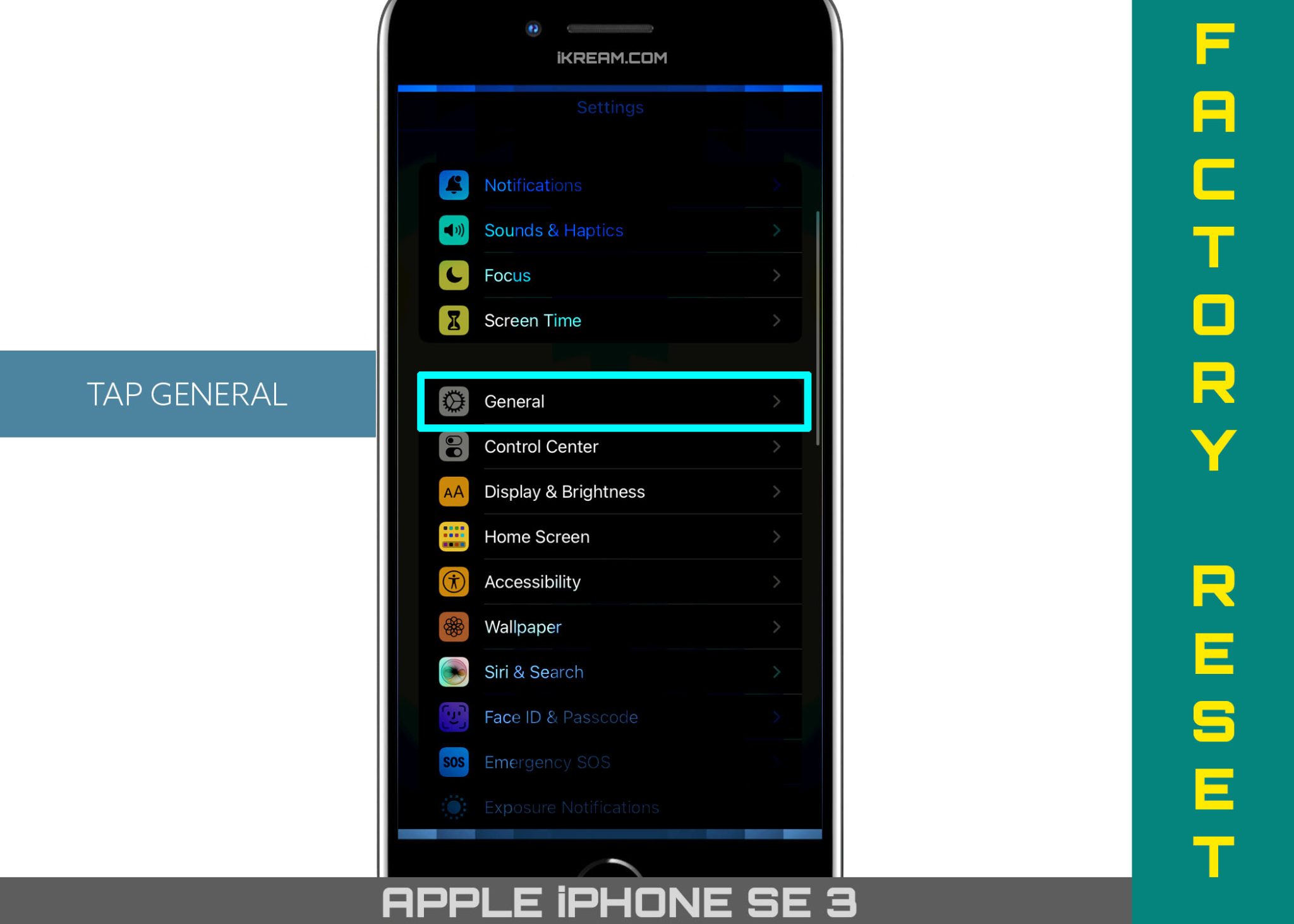 How to Factory Reset iPhone SE 3 (2022)