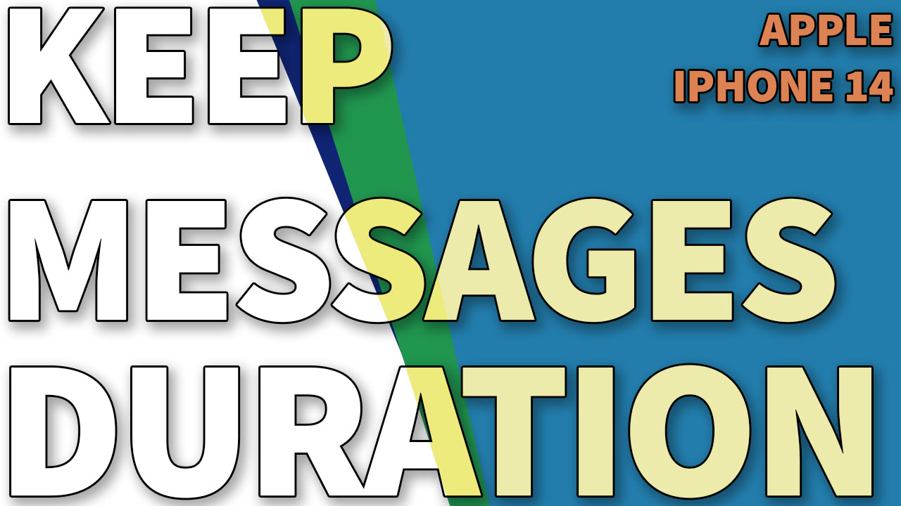 How to Set Keep Messages Duration on iPhone 14 - iKream How to Set Keep Messages Duration on iPhone 14 - iKream