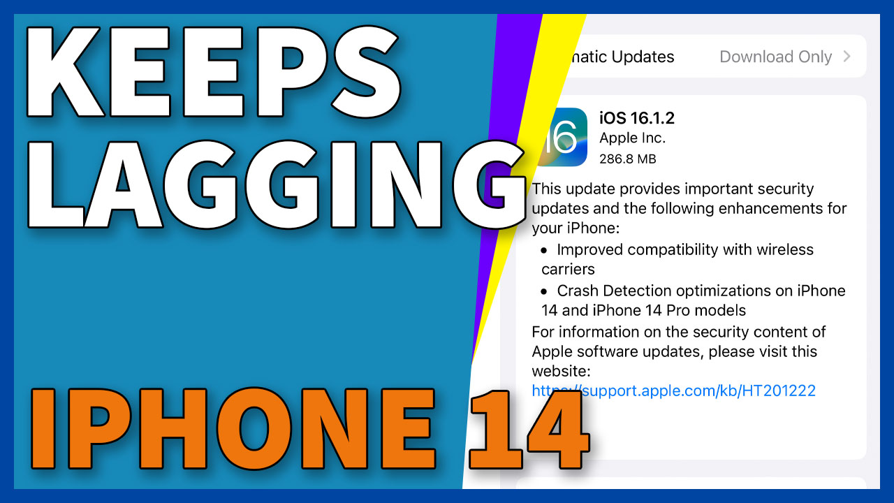 How To Fix An Apple iPhone 14 That Keeps Lagging - iKream