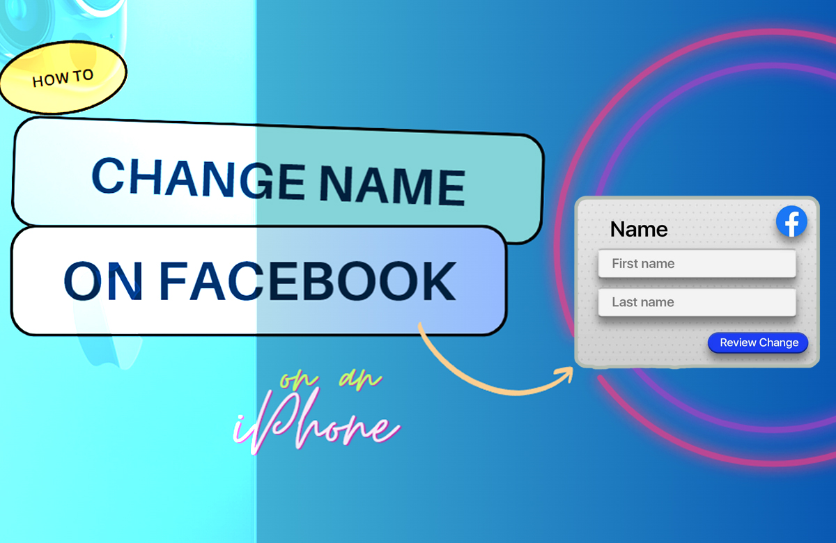 How to Change your Name on Facebook on iPhone - iKream