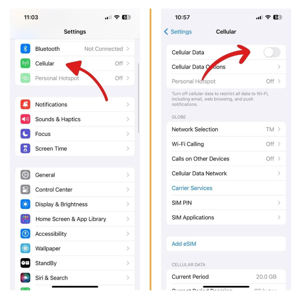 Troubleshooting guide: Fixing iPhone 8 cellular data not working issue ...