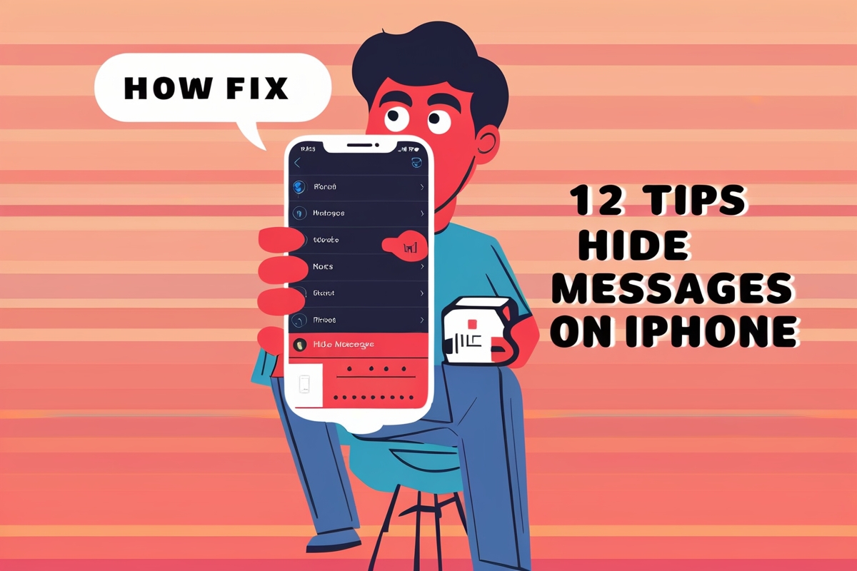 How to Fix 12 Tips to Hide Messages on iPhone - iKream